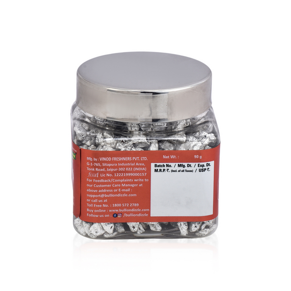 Dizzle RAJSI Elaichi Kesar Supari - Royal Silver-Coated Mukhwas | Areca ...